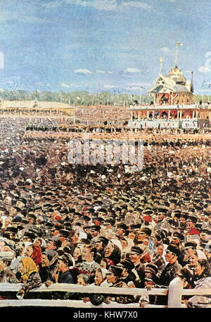 The Khodynka Tragedy, 1896 Stock Photo - Alamy