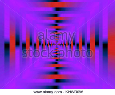 Endless tunnel illusion Stock Photo: 137370116 - Alamy