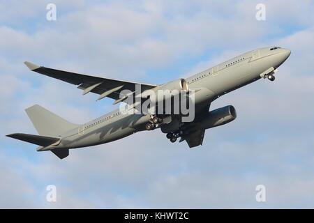 ZZ336, an Airbus Voyager KC2 operated by the Royal Air Force, at ...