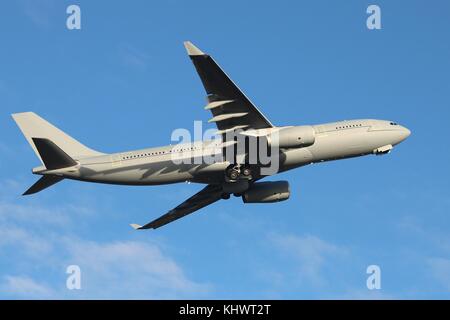 ZZ336, an Airbus Voyager KC2 operated by the Royal Air Force, at ...