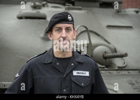 Lieutenant Colonel Simon Ridgway, Commanding Officer of The Royal Tank ...