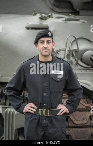 Lieutenant Colonel Simon Ridgway, Commanding Officer of The Royal Tank ...