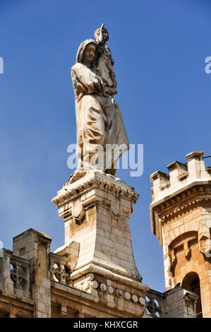 Notre Dame de France Hospice, Jerusalem - The cornerstone was Stock ...