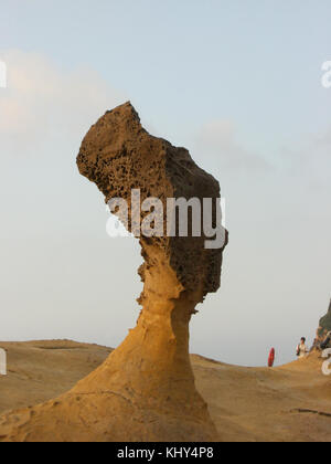rock formations, Taiwan, Yeliou Geological Park Stock Photo - Alamy