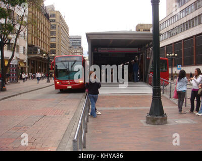 Colombia, TransMilenio is a bus rapid transit (BRT) system that serves ...