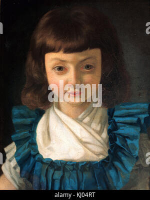 This 1785 oil portrait by Antoine Vestier depicts Eugène Joseph ...