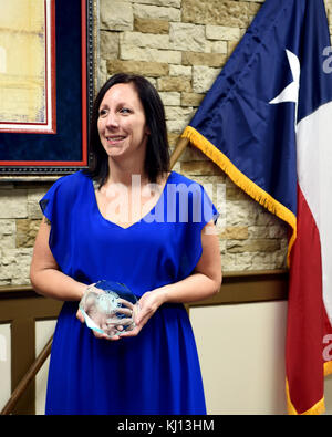 Ms. Kristen Rumley, the 149th Fighter Wing director of psychological ...