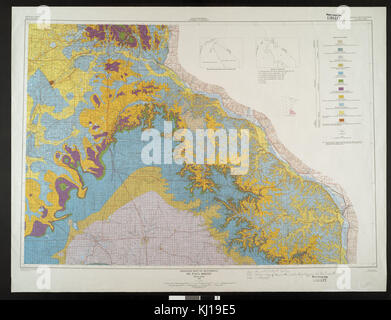 MN Geologic Map Stock Photo - Alamy