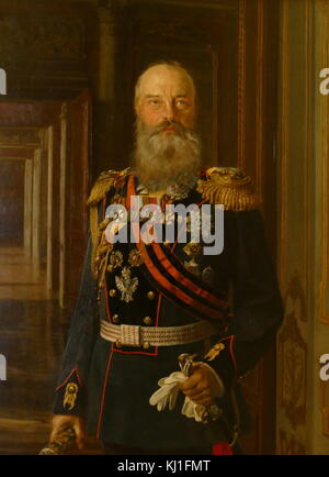 'Portrait of Grand Duke Mikhail Nikolayevich'. Russia, Early 1860s ...