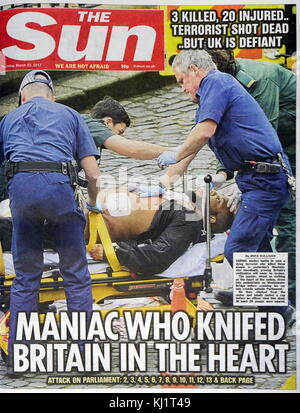 The Sun newspaper headline front page Boris Johnson 'Bojo: I'll Be Back ...