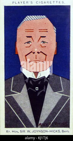 William Joynson-Hicks, 1st Viscount Brentford (1865-1932) English ...