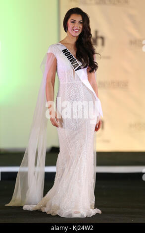 Las Vegas, NV - Miss, Norway. 18th Nov, 2017. Kaja Kojan. 66th Miss ...