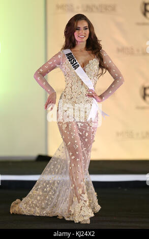 Las Vegas, NV - Miss, Russia. 18th Nov, 2017. Kseniya Alexandrova. 66th ...