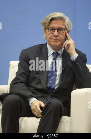 Barrick chairman John Thornton speaks during company's annual general ...