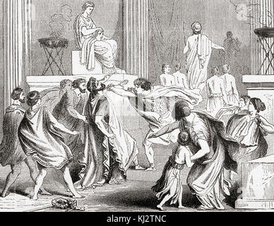 KING PHILIP OF MACEDON Greek ruler and soldier, conquered all Greece ...