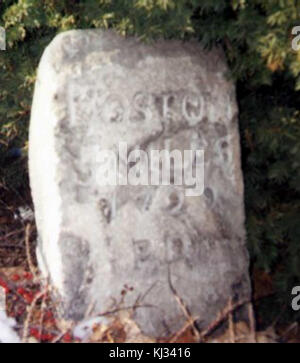 Upper Post Road MP 7 Stock Photo - Alamy