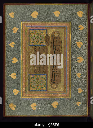 Seyh Hamdullah - Page of Ottoman Calligraphy - Walters W6722B - Full ...
