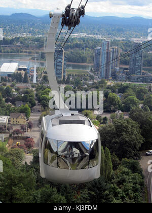 Portland Tram Ride Stock Photo - Alamy