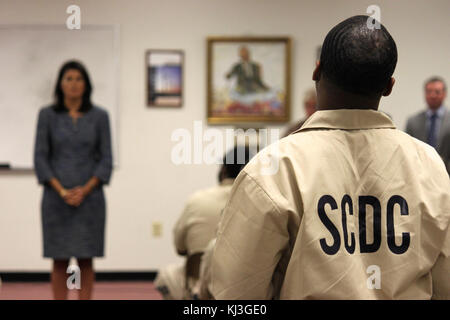 Nikki Haley Manning Correctional Institution Visit (26039547063 Stock ...