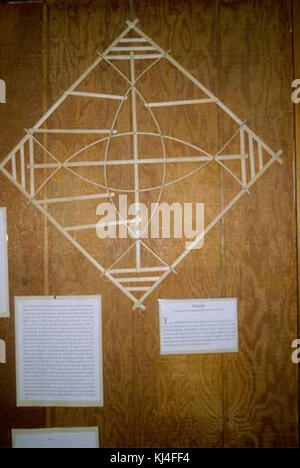 Marshallese Stick Chart Stock Photo - Alamy