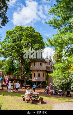BIrr Castle House, Co Offaly, Ireland, old castle grounds, park, bright ...