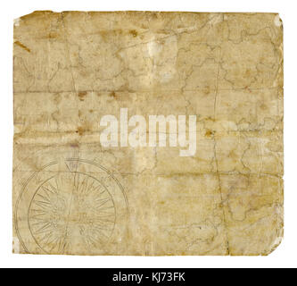 empty old map background Stock Photo - Alamy