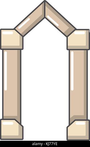 Archway decor icon, cartoon style Stock Vector Image & Art - Alamy