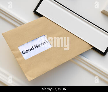 Good News Announcement Message Words in Stars Stock Photo - Alamy