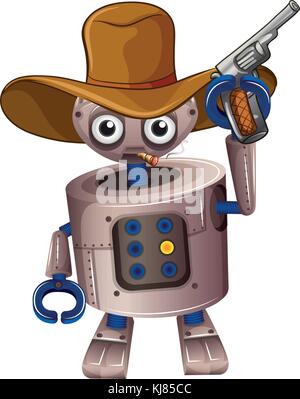 Illustration of a man holding machine gun, gangster, mobster, mafia ...