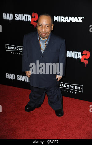 Tony Cox attends the New York Premiere of "Bad Santa 2" on November 15 ...