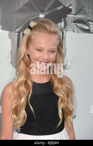 HOLLYWOOD, CA - JULY 19: Amiah Miller attends the premiere of New Line ...