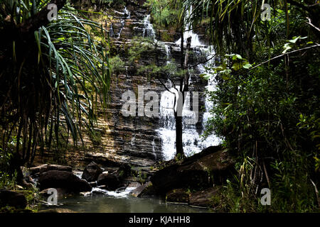 Waterfall in Guam Stock Photo - Alamy