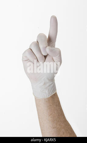 Hand showing fingers counting. One, two, three, four, five numbers ...