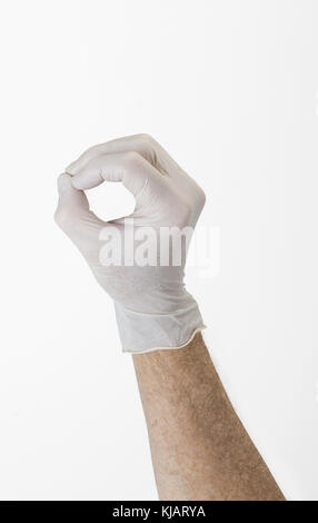 hand making the number zero Stock Photo - Alamy