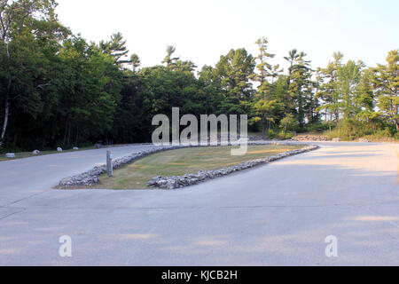 Gfp wisconsin point beach state park shoreline and dunes Stock Photo ...