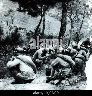 Chinese troops of the National Revolutionary Army fire on Japanese ...