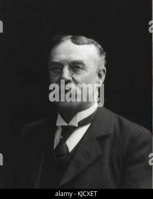 A portrait of Vilhelm Storch by the Danish artist Marius Christensen ...