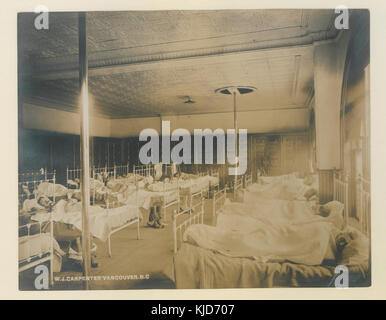 Vancouver firemen sleeping apartments (HS85 10 22256 Stock Photo - Alamy