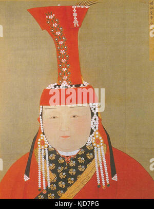 The Yuan Empress Album contains portraits of unnamed Empresses II and ...