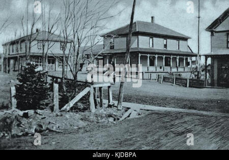 Inverness Quebec 1910 Stock Photo - Alamy