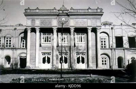 Old Building of Iranian Parliament Stock Photo - Alamy