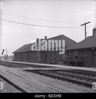 This image shows Canadian National Railway locomotive CN RPA4 6768 at ...