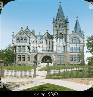 Victoria College circa 1895 Stock Photo - Alamy