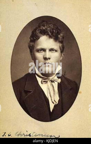 Jens Christian Christensen by L. Busk Stock Photo - Alamy
