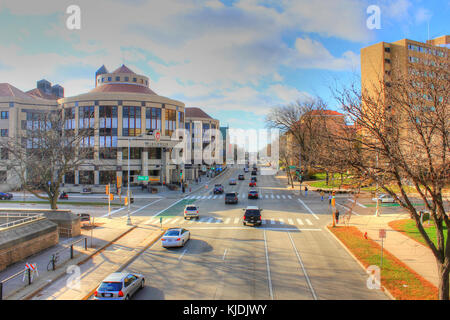 The 'GFP Wisconsin Madison Bridge View' likely refers to a scenic view ...
