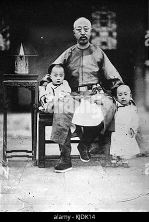 Prince Yixuan was a Chinese royal figure from the Qing Dynasty. His portrait with his wife ...