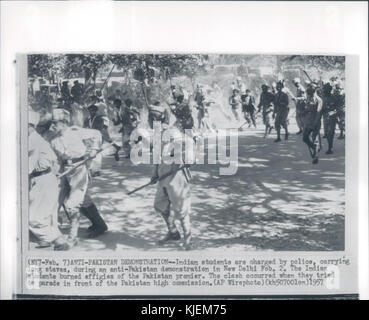 Students clash with police during a protest against the government's ...