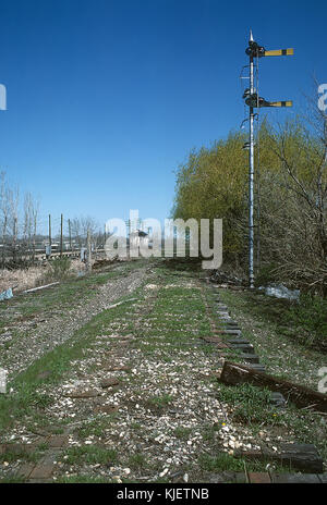The Former PRR 75th Street Tower in Chicago, photographed on April 19 ...