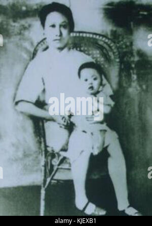 Zhao Yiman and her son Stock Photo - Alamy