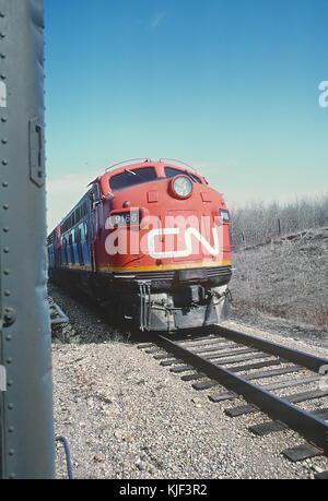 The Muskeg Mixed Train in Alberta, May 1985 11 Photos (29239499883 ...